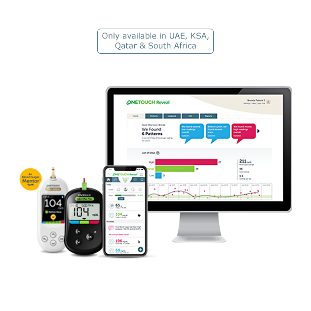 OneTouch Reveal® mobile and web apps | OneTouch